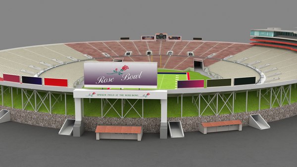 modelo 3d Estadio Rose Bowl California - TurboSquid 2123982