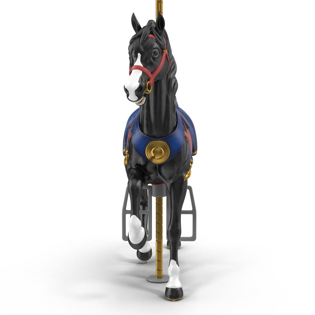3D Model Carousel Horse V5 - TurboSquid 1168791