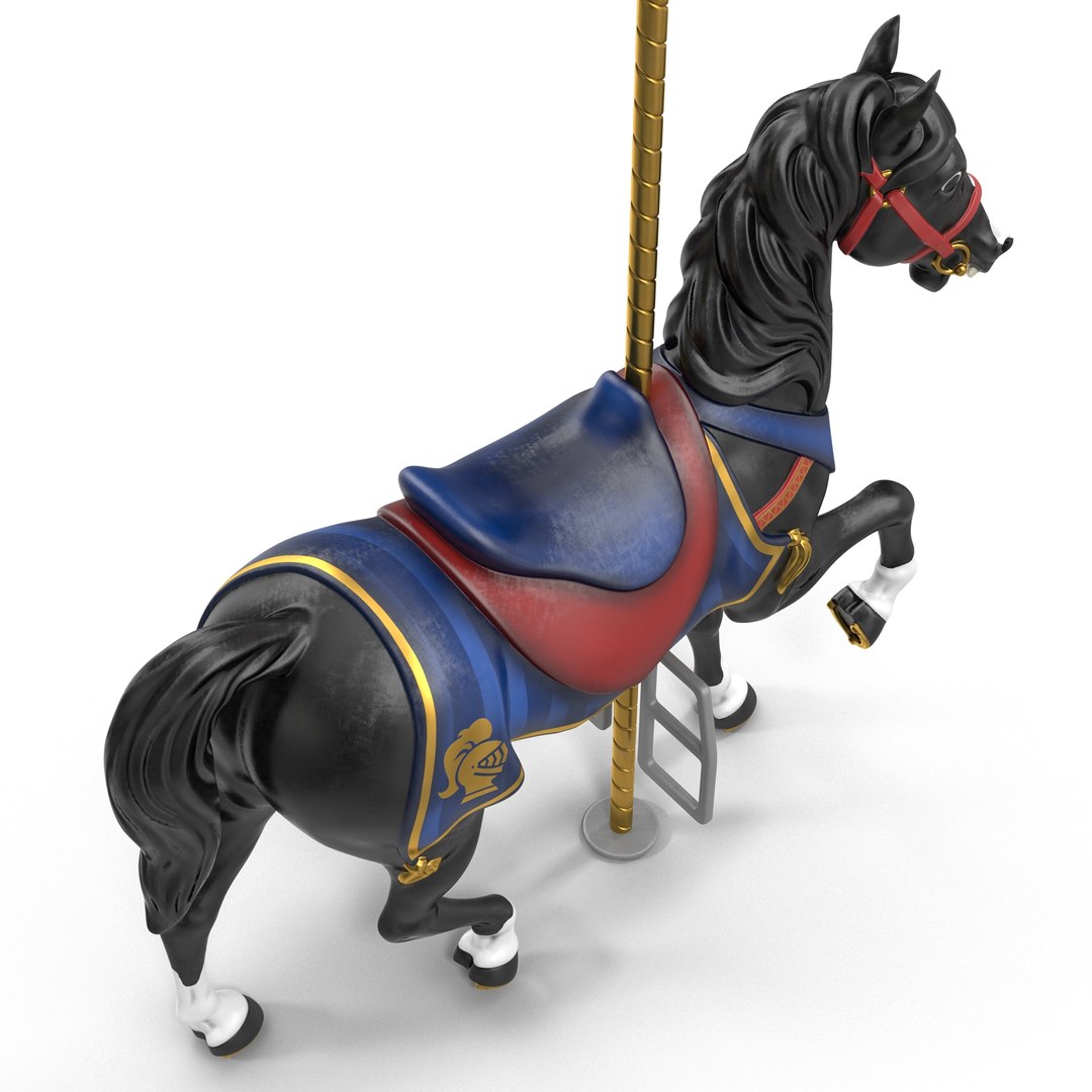 3D Model Carousel Horse V5 - TurboSquid 1168791