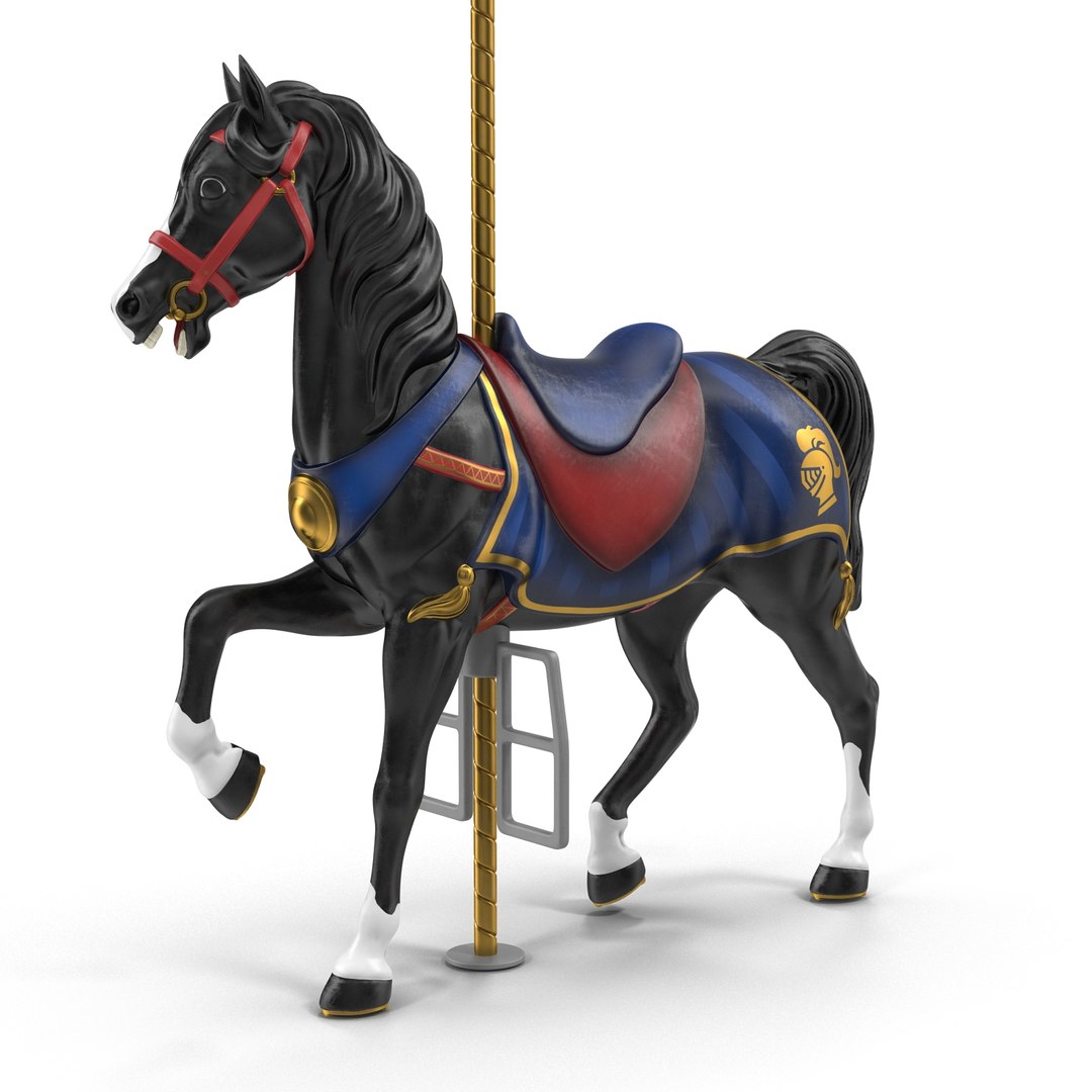 3D Model Carousel Horse V5 - TurboSquid 1168791