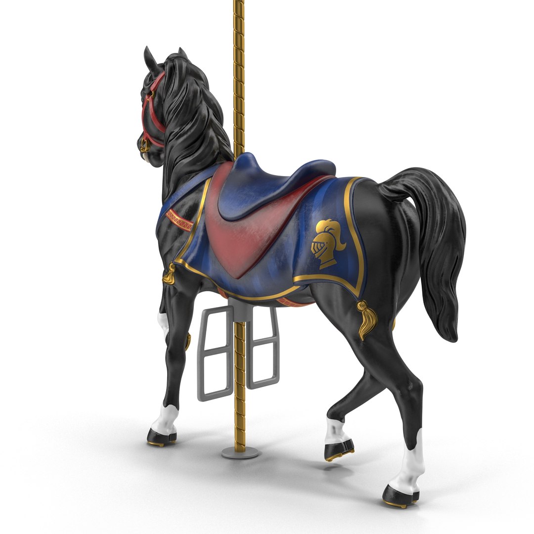 3D Model Carousel Horse V5 - TurboSquid 1168791