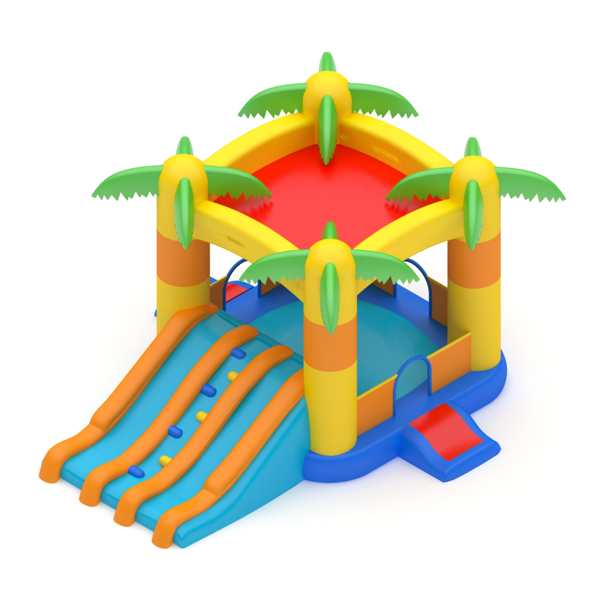 modelo 3d Juegos inflables - TurboSquid 1876398