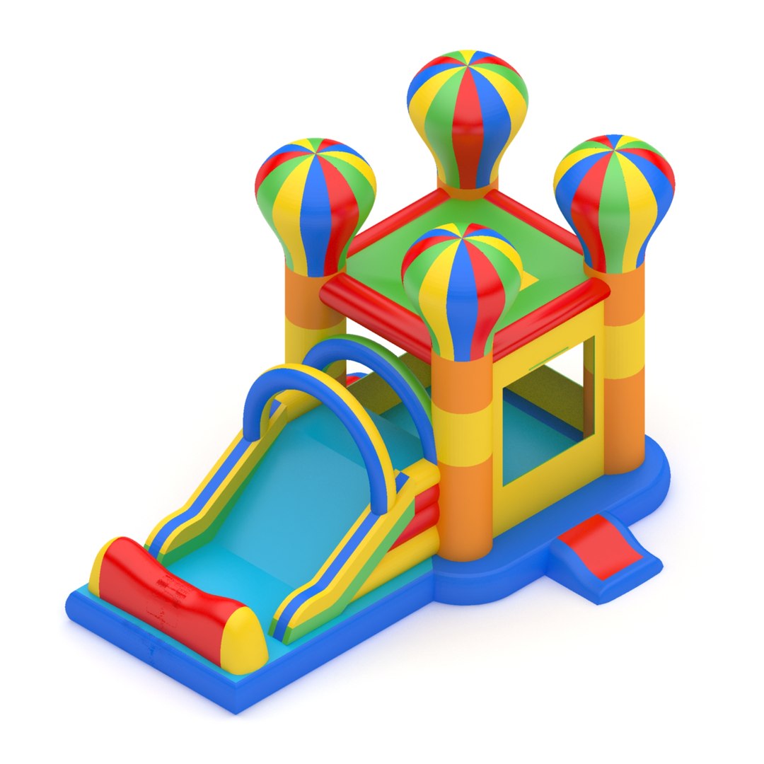 3D model Inflatable Playgrounds - TurboSquid 1876398