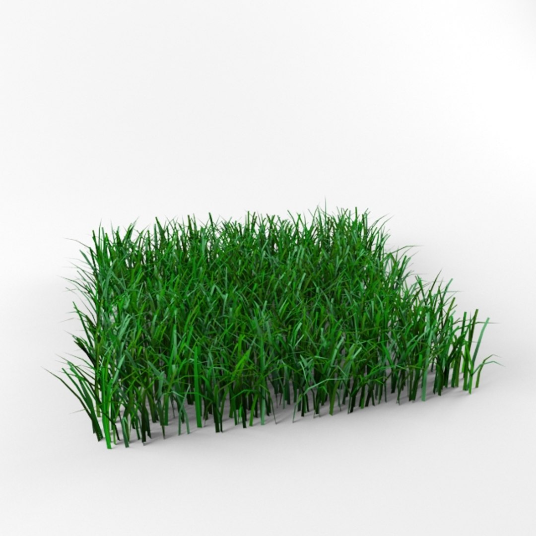 Cut Grass Pack 3d Model