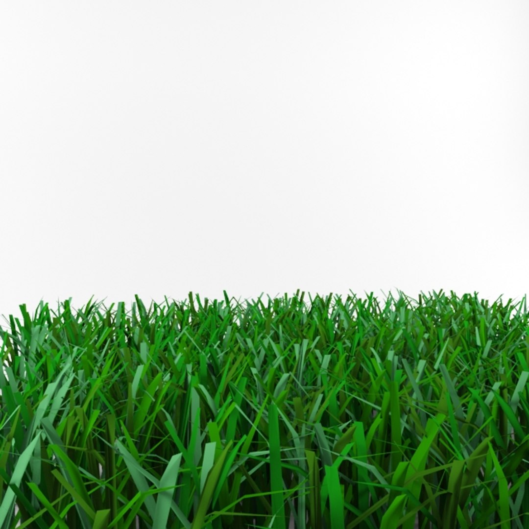 Cut Grass Pack 3d Model