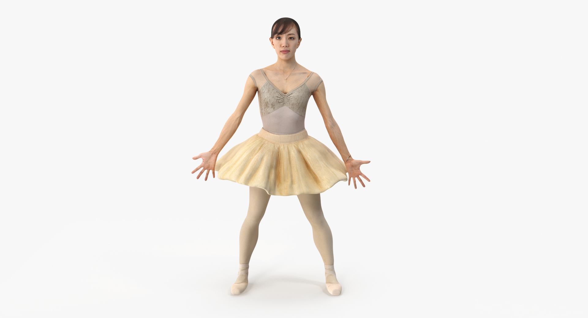 Seiko Ballet Dancer A Pose Model - TurboSquid 1967723