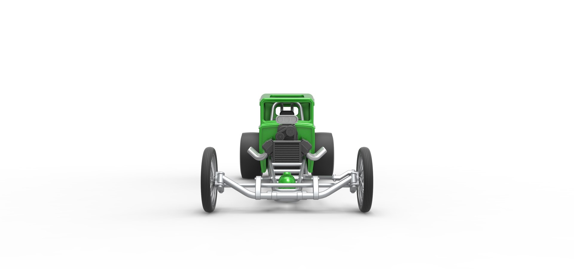 Diecast Front Engine Old School Dragster With Shell Version 7 Scale 1 ...