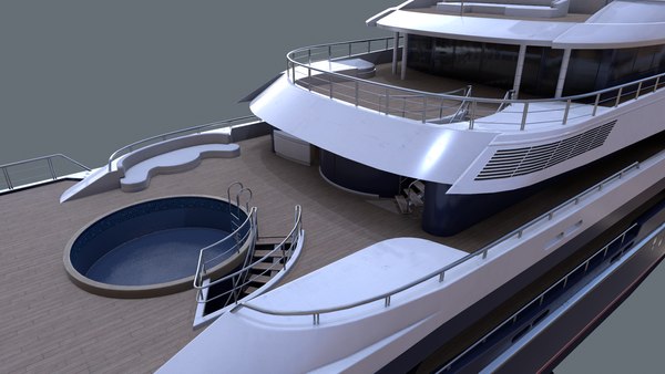 modelo 3d Megayate de expedición de lujo - TurboSquid 2228476