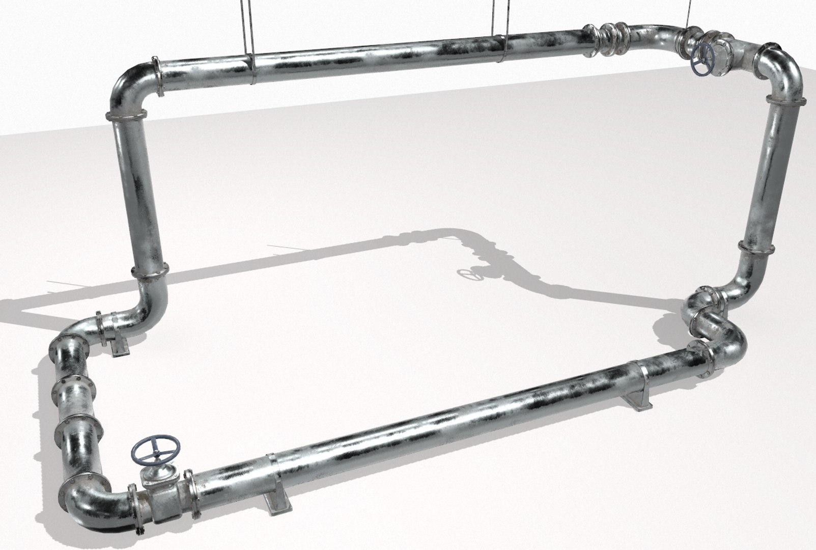 Pack pipes 2 pbr 3D model - TurboSquid 1461312