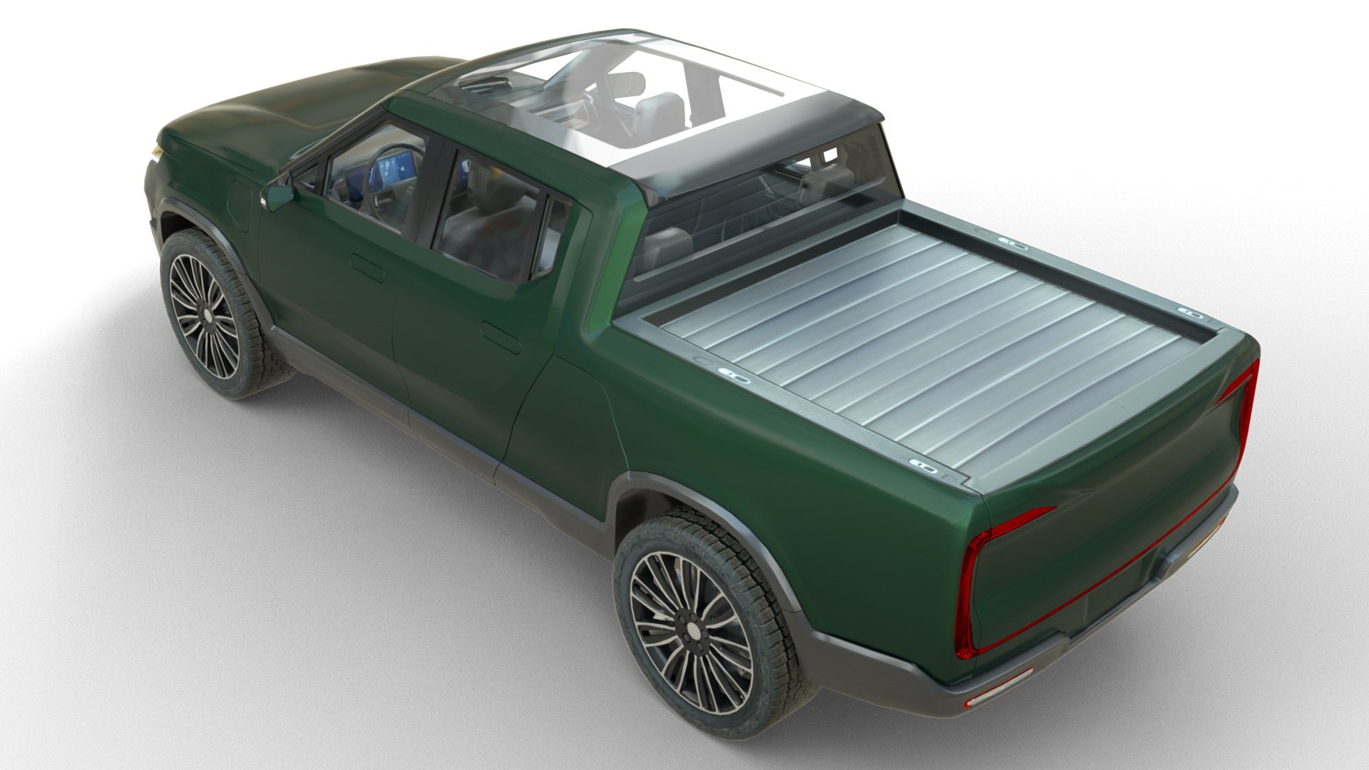 Generic Pickup V21 3D Model - TurboSquid 1819420