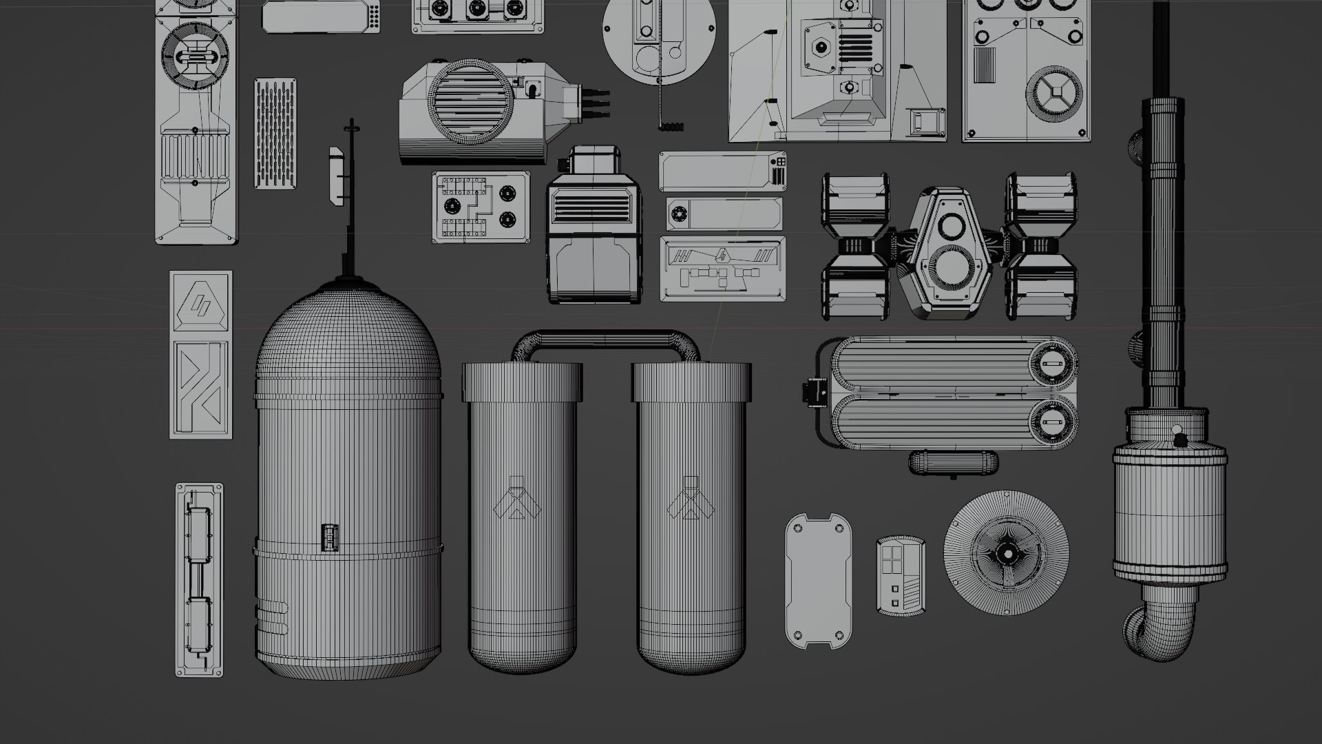 Star Wars Panels Pack 03 3D - TurboSquid 2300999