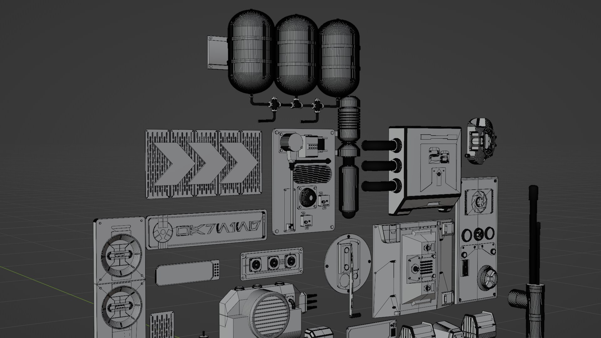 Star Wars Panels Pack 03 3D - TurboSquid 2300999