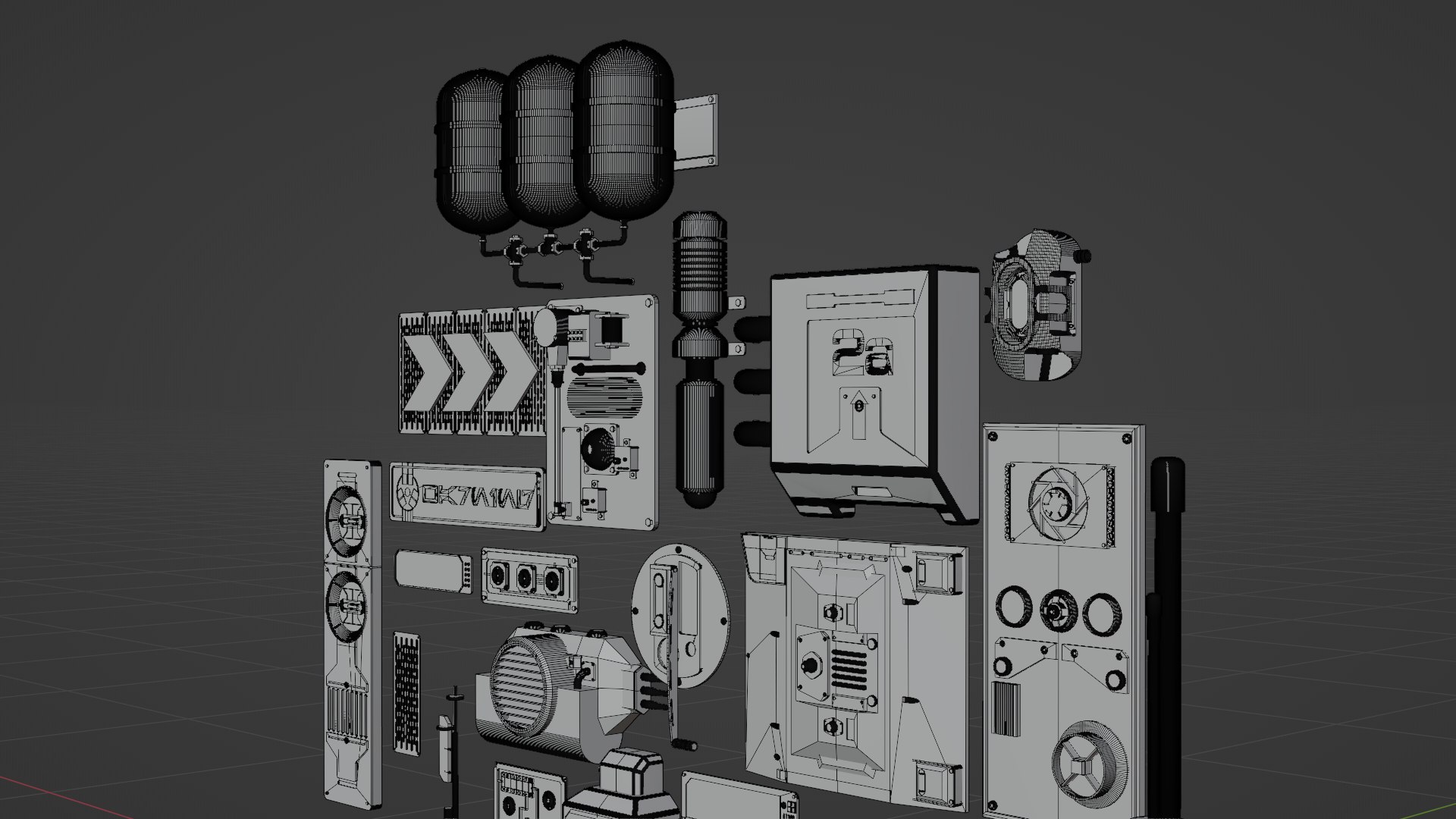 Star Wars Panels Pack 03 3D - TurboSquid 2300999