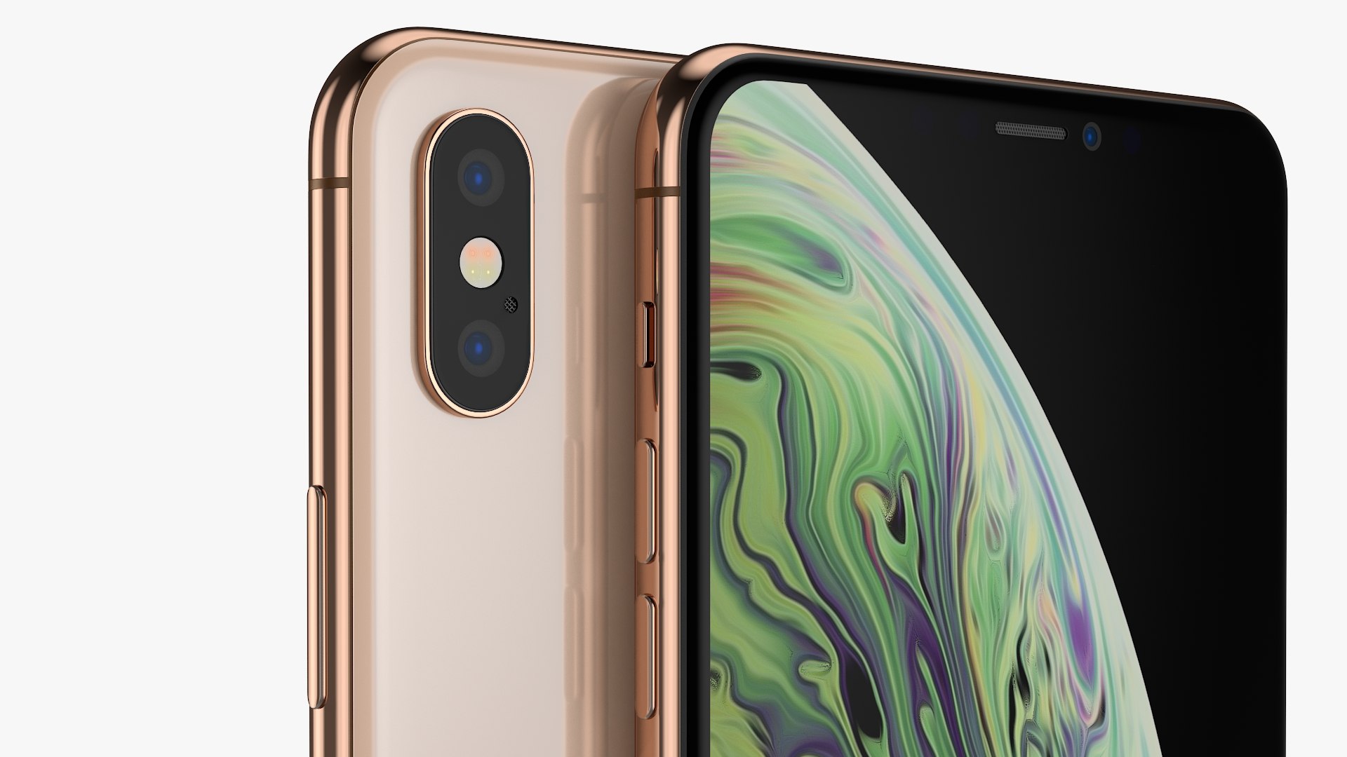 3D Iphone Xs Model - TurboSquid 1357362