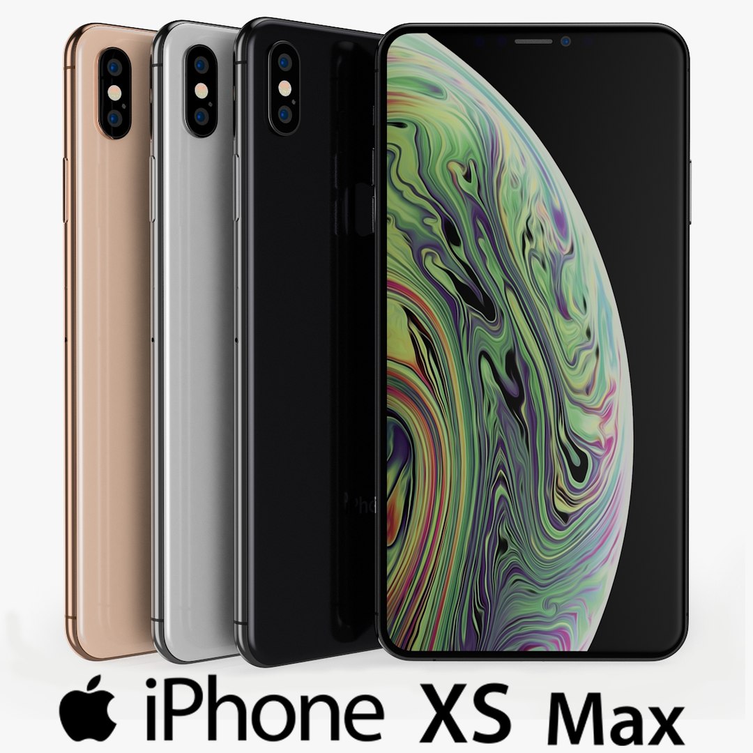 3D iphone xs model - TurboSquid 1357362