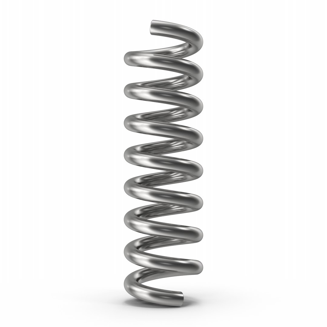 Steel Spring 3D Model - TurboSquid 2053678