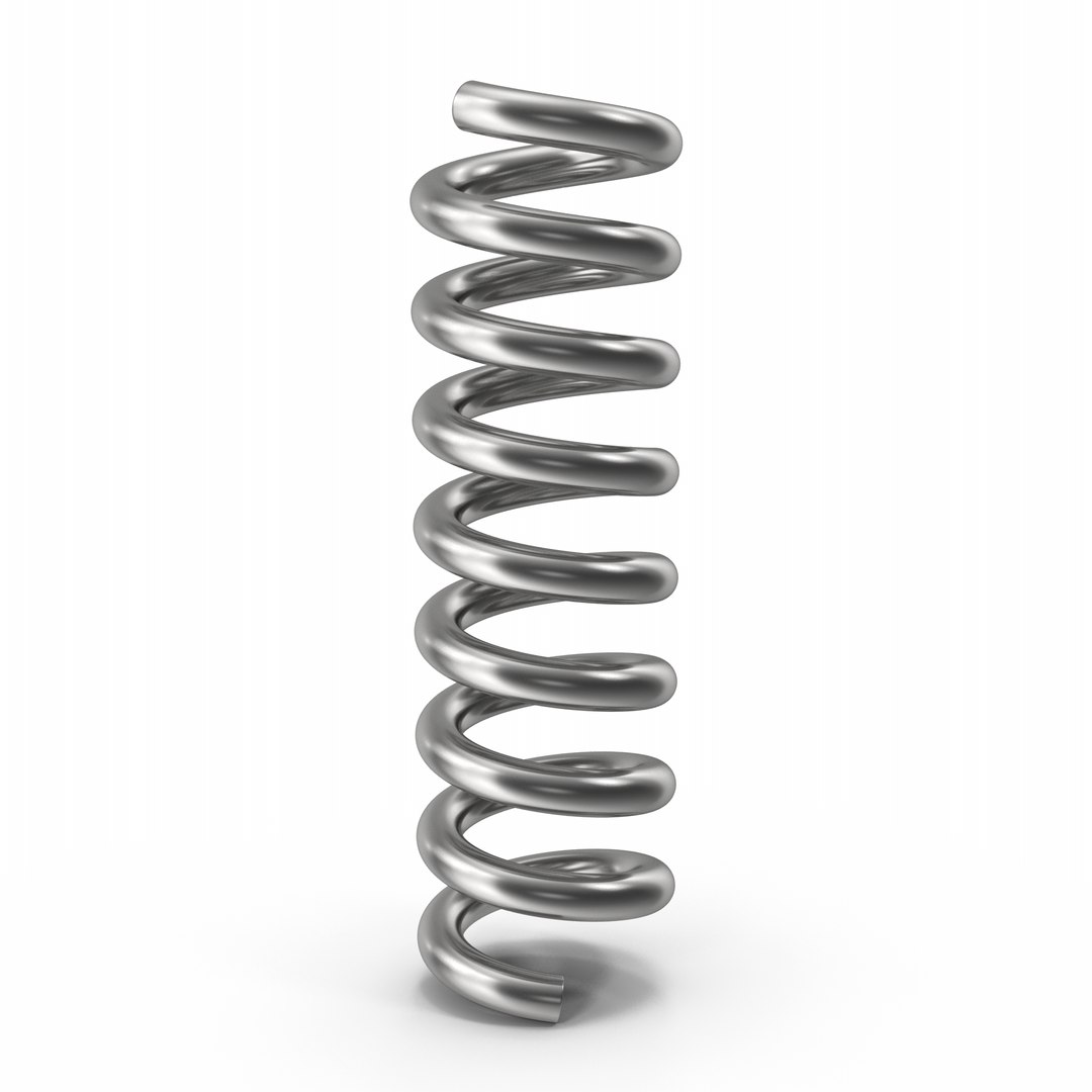 Steel Spring 3D Model - TurboSquid 2053678