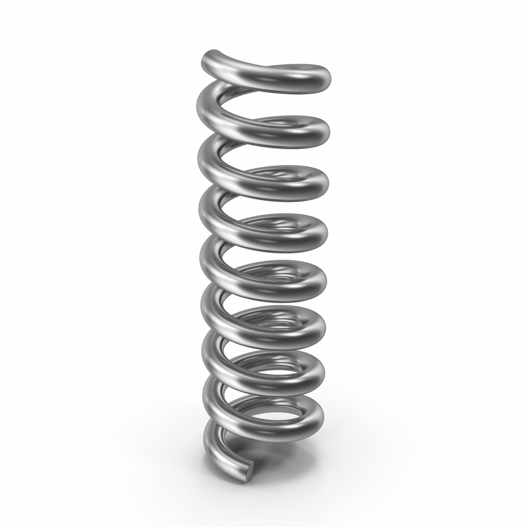 Steel Spring 3D Model - TurboSquid 2053678
