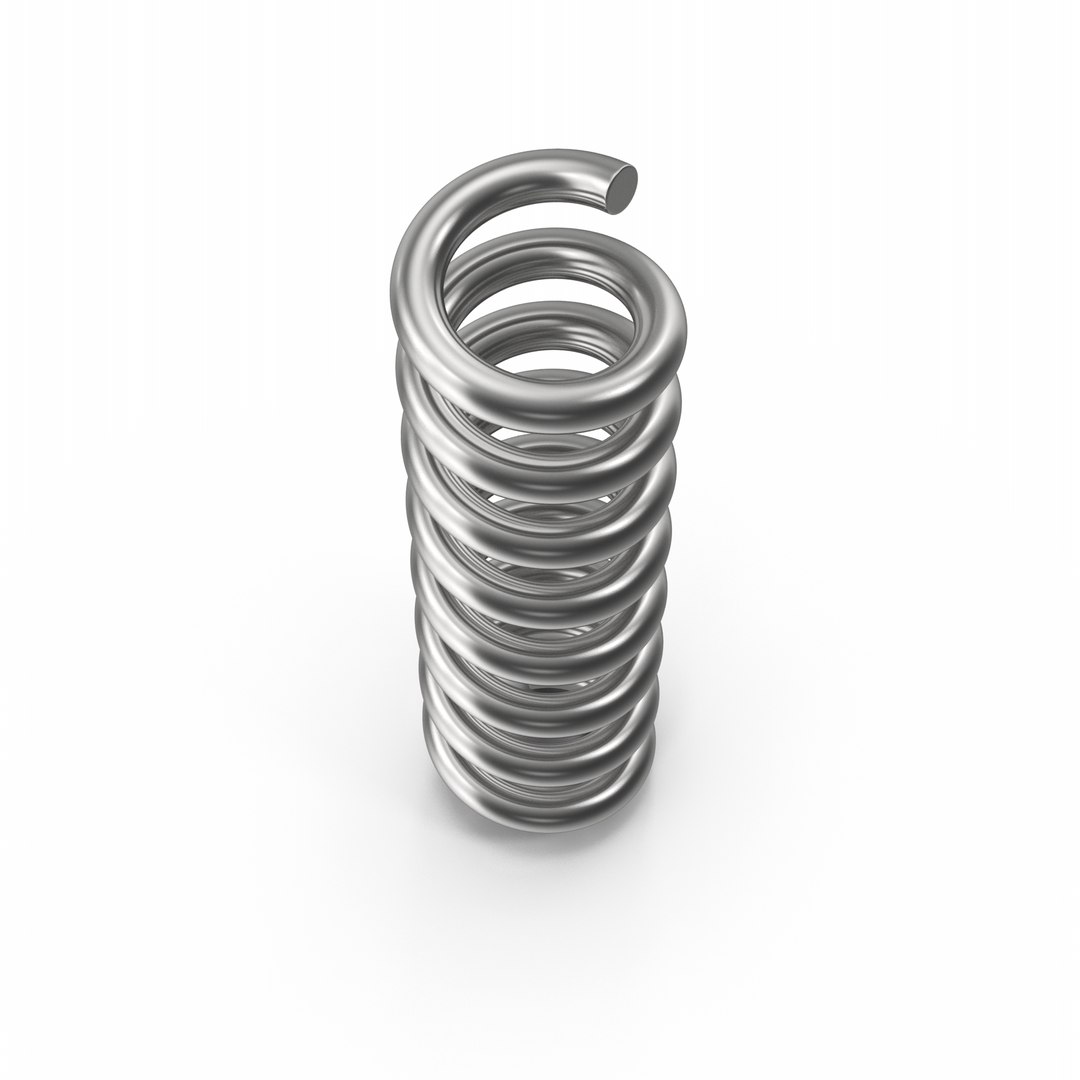 Steel Spring 3D Model - TurboSquid 2053678