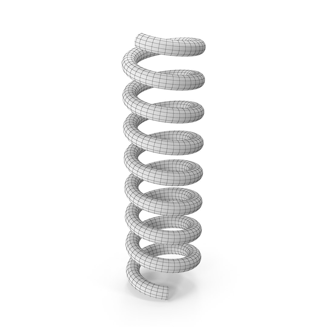 Steel Spring 3D Model - TurboSquid 2053678