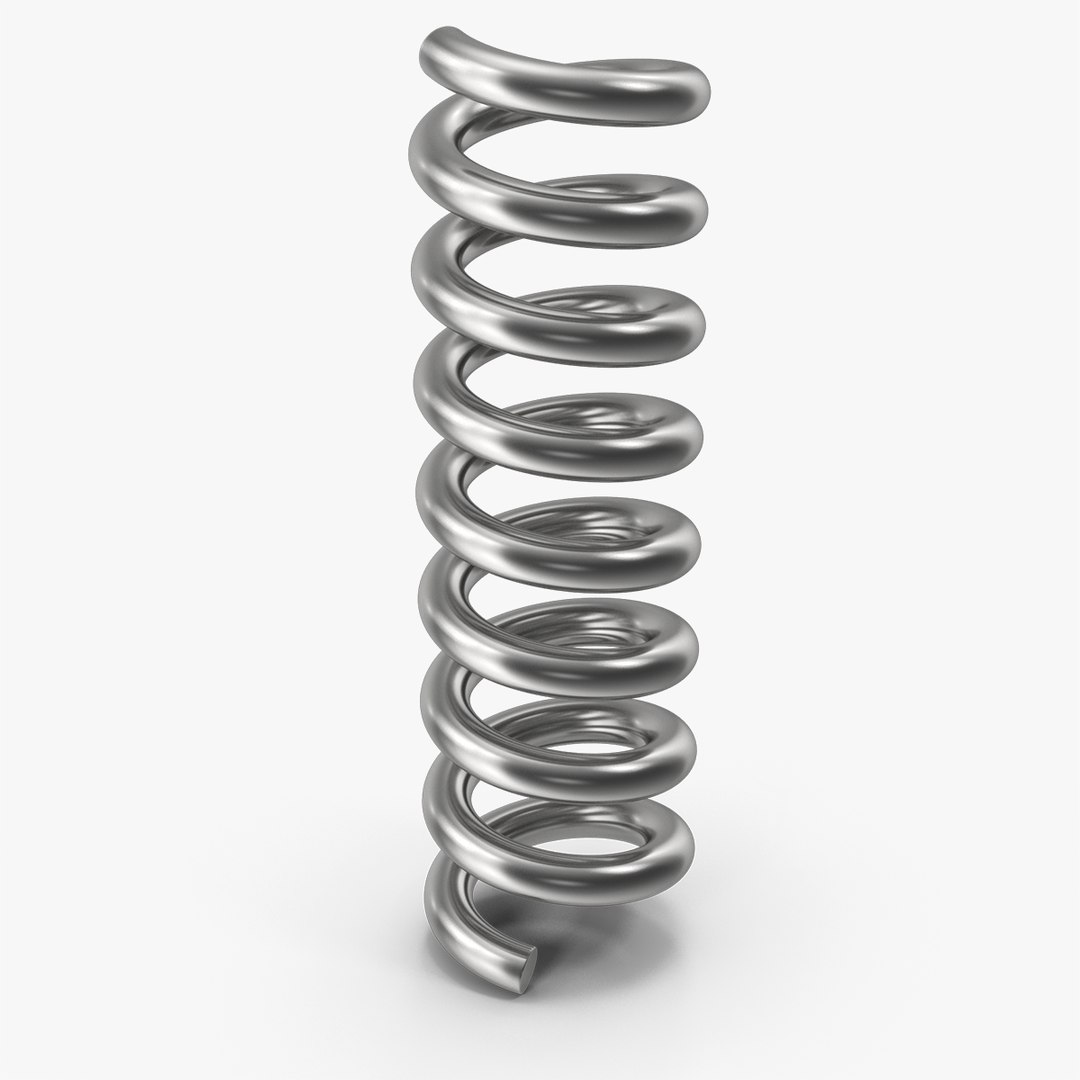 Steel Spring 3D model - TurboSquid 2053678