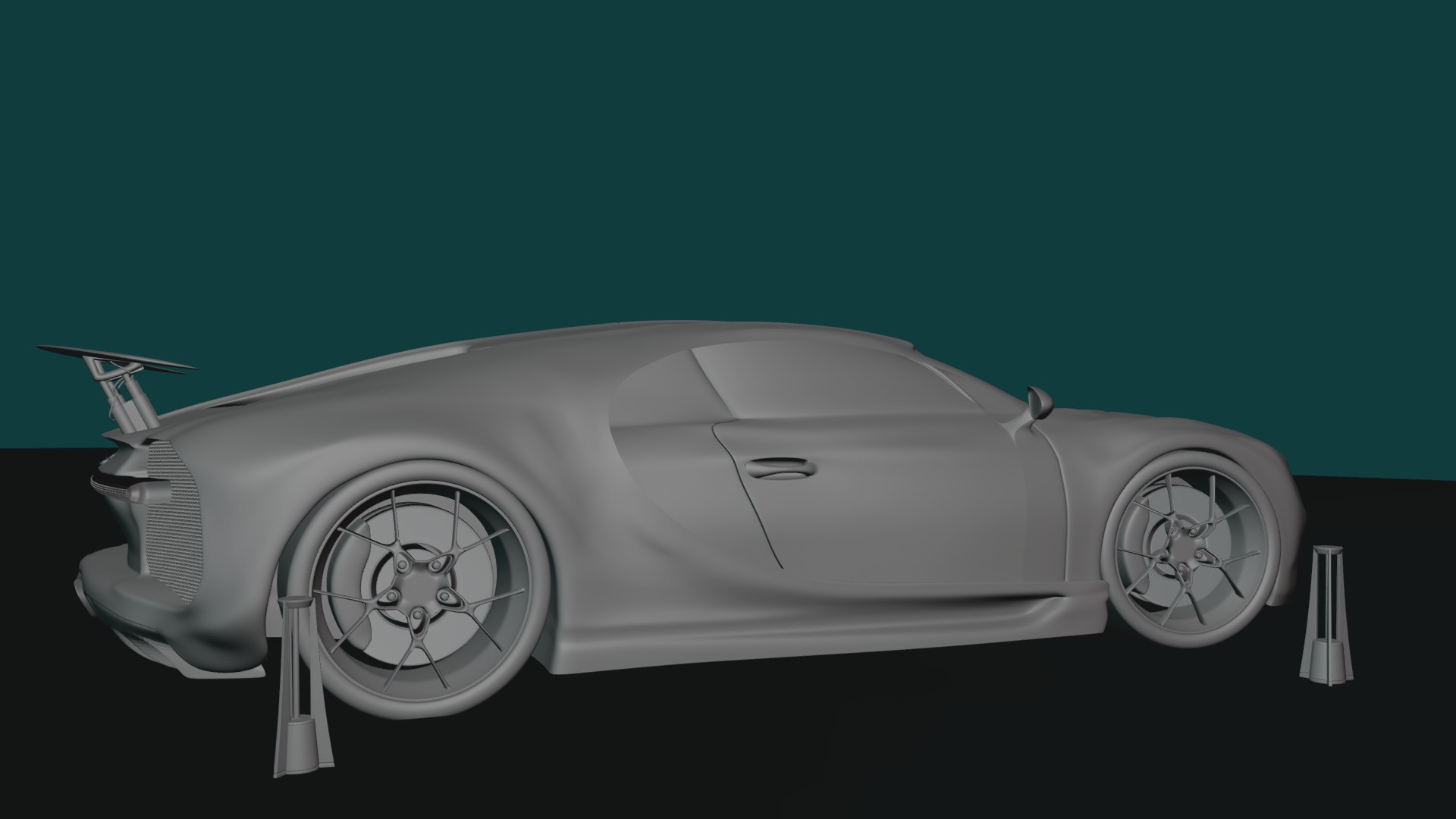 Bugatti Chiron 3D Model - TurboSquid 1898662