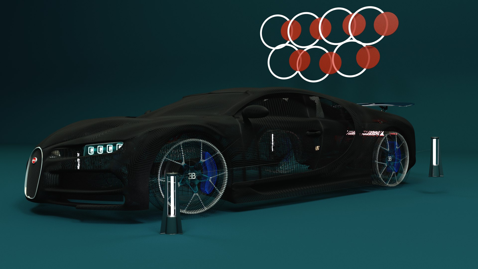 Bugatti Chiron 3D Model - TurboSquid 1898662