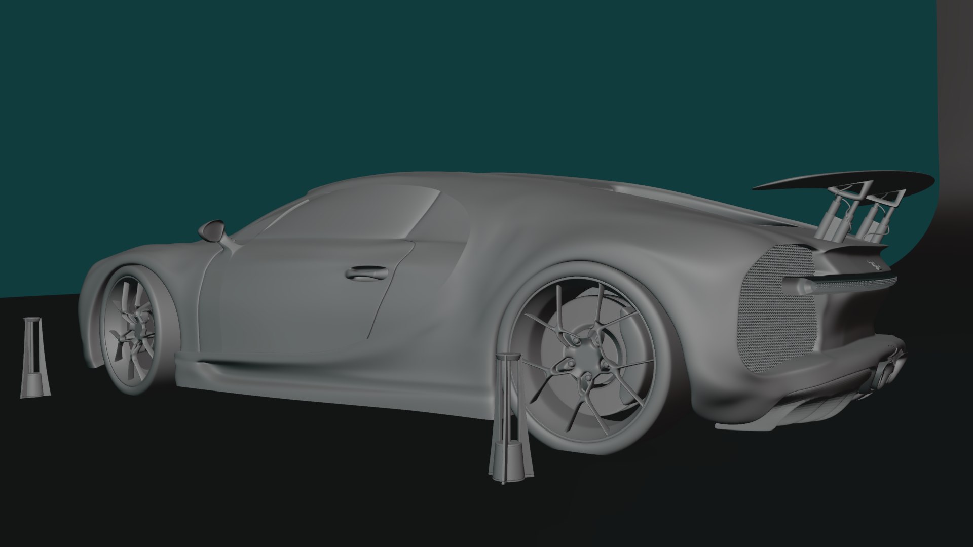 Bugatti Chiron 3D Model - TurboSquid 1898662