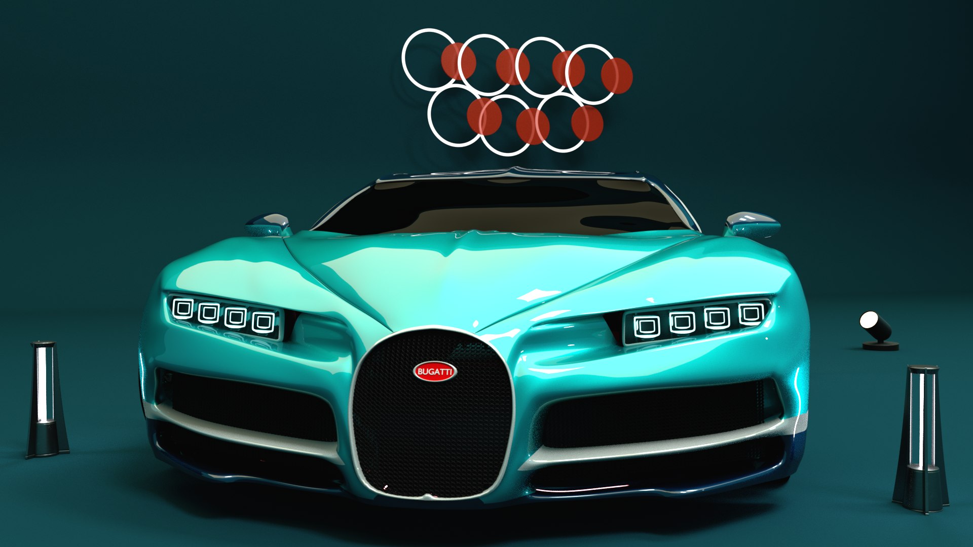 Bugatti Chiron 3D Model - TurboSquid 1898662