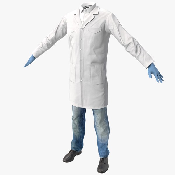 3D doctor clothes - TurboSquid 1518221