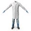 3d Scientist Clothes