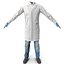 3d Scientist Clothes