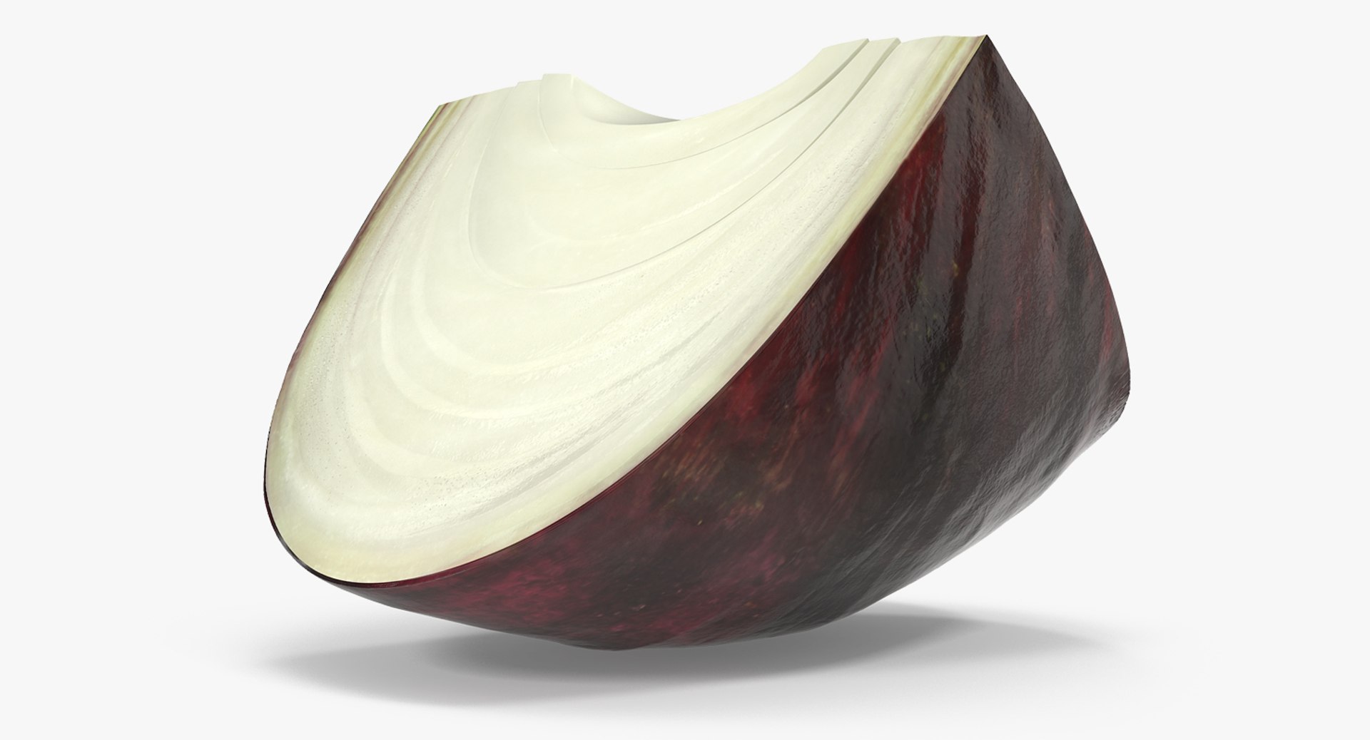 Red Onion Cross Section 3D Model - TurboSquid 1189331