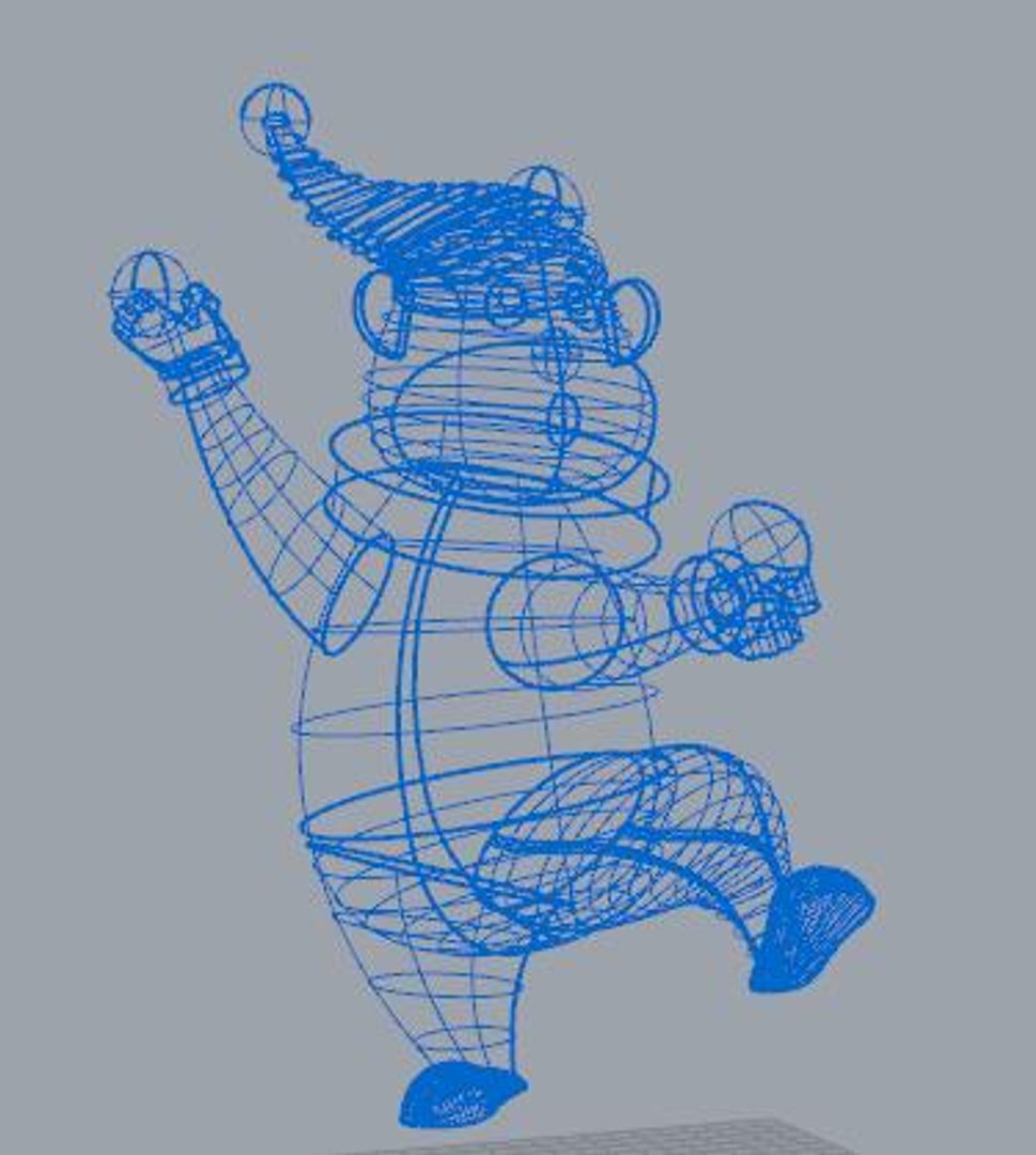 3D Inflatable Clown - TurboSquid 1645086