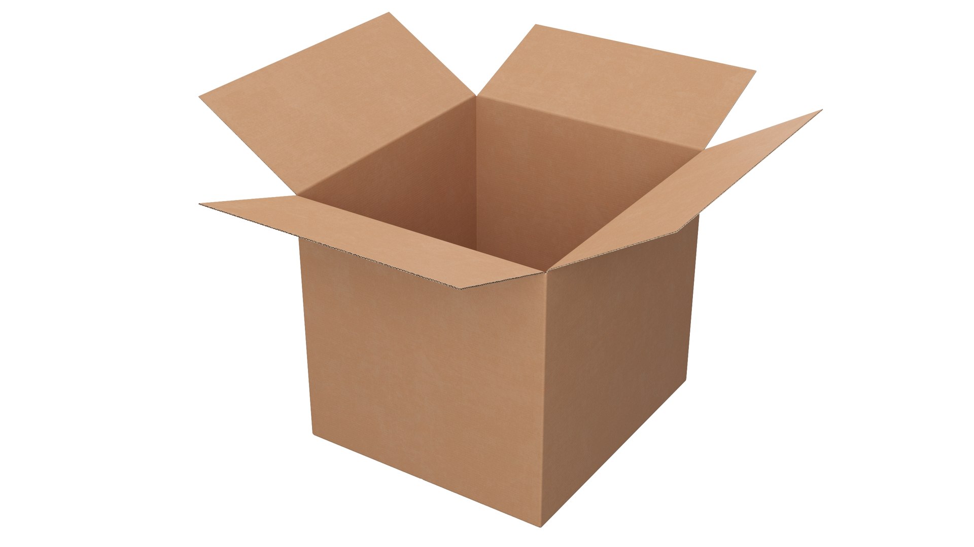 Cardboard Box model - TurboSquid 2157546