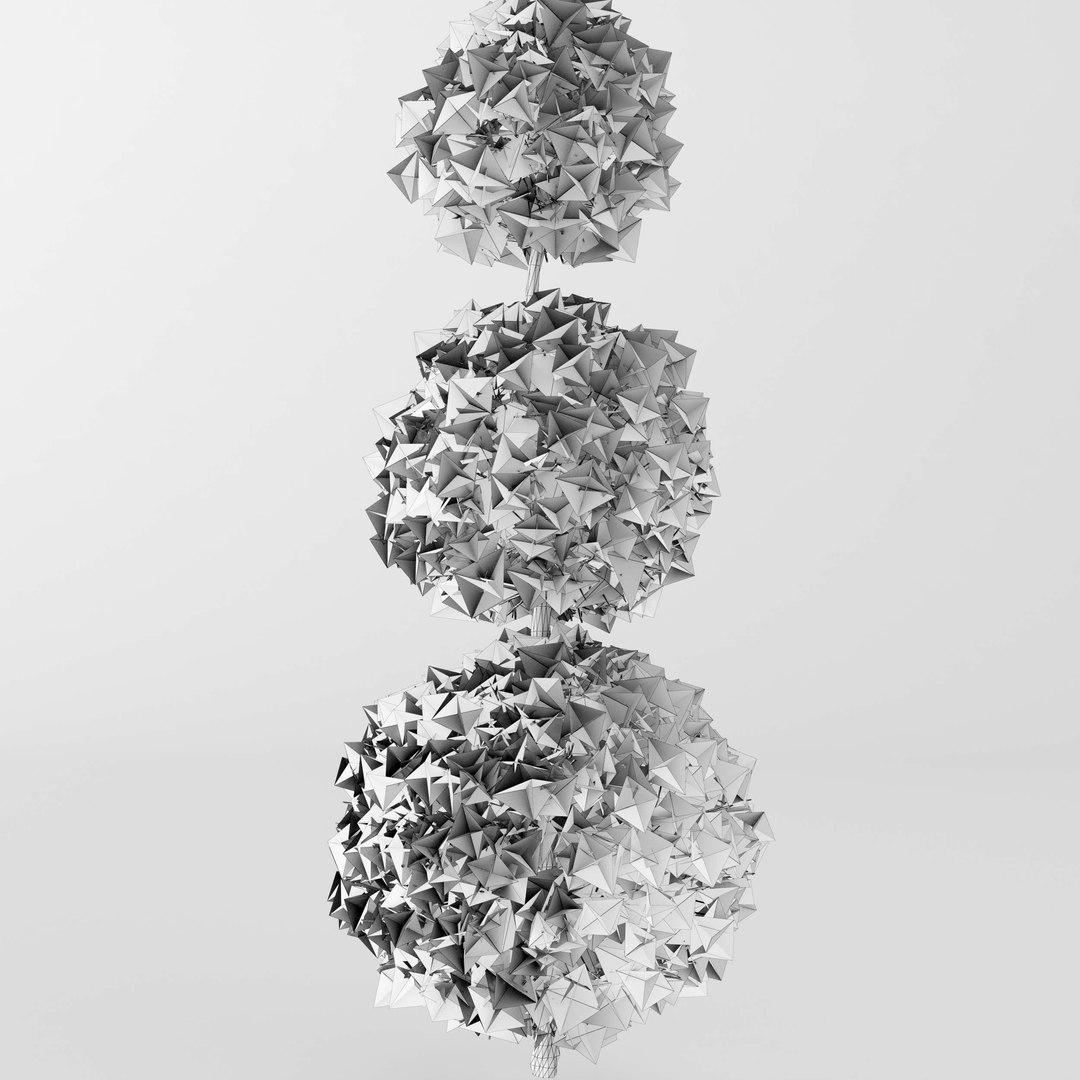 Boxwood Topiary 3D Model - TurboSquid 1408124