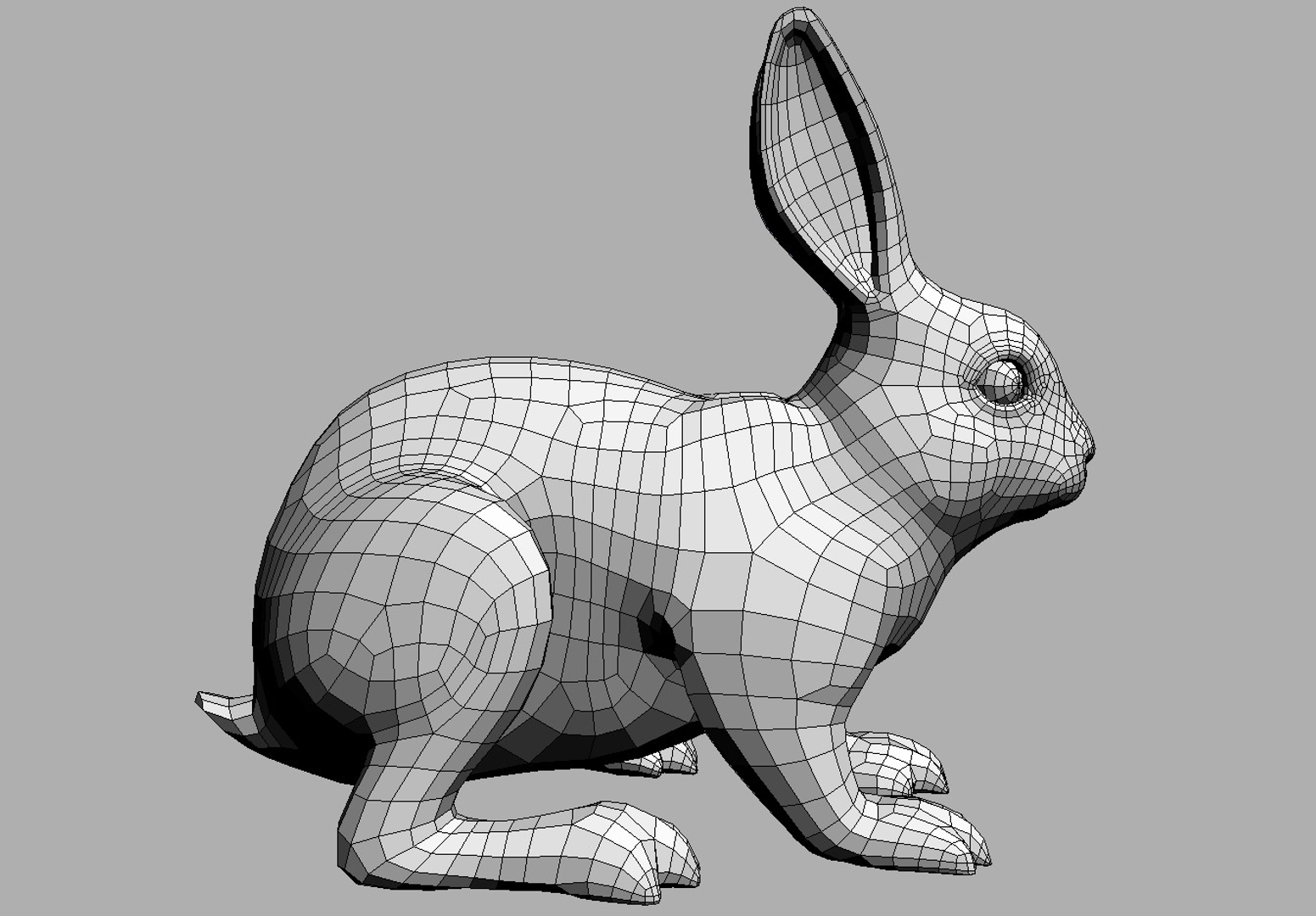 3d model rabbit