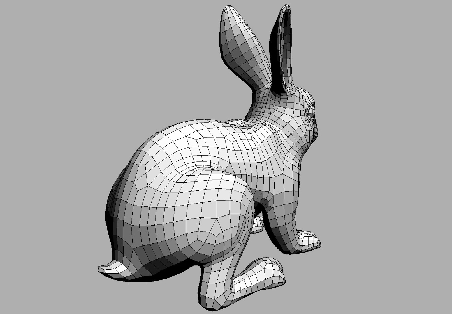 3d model rabbit