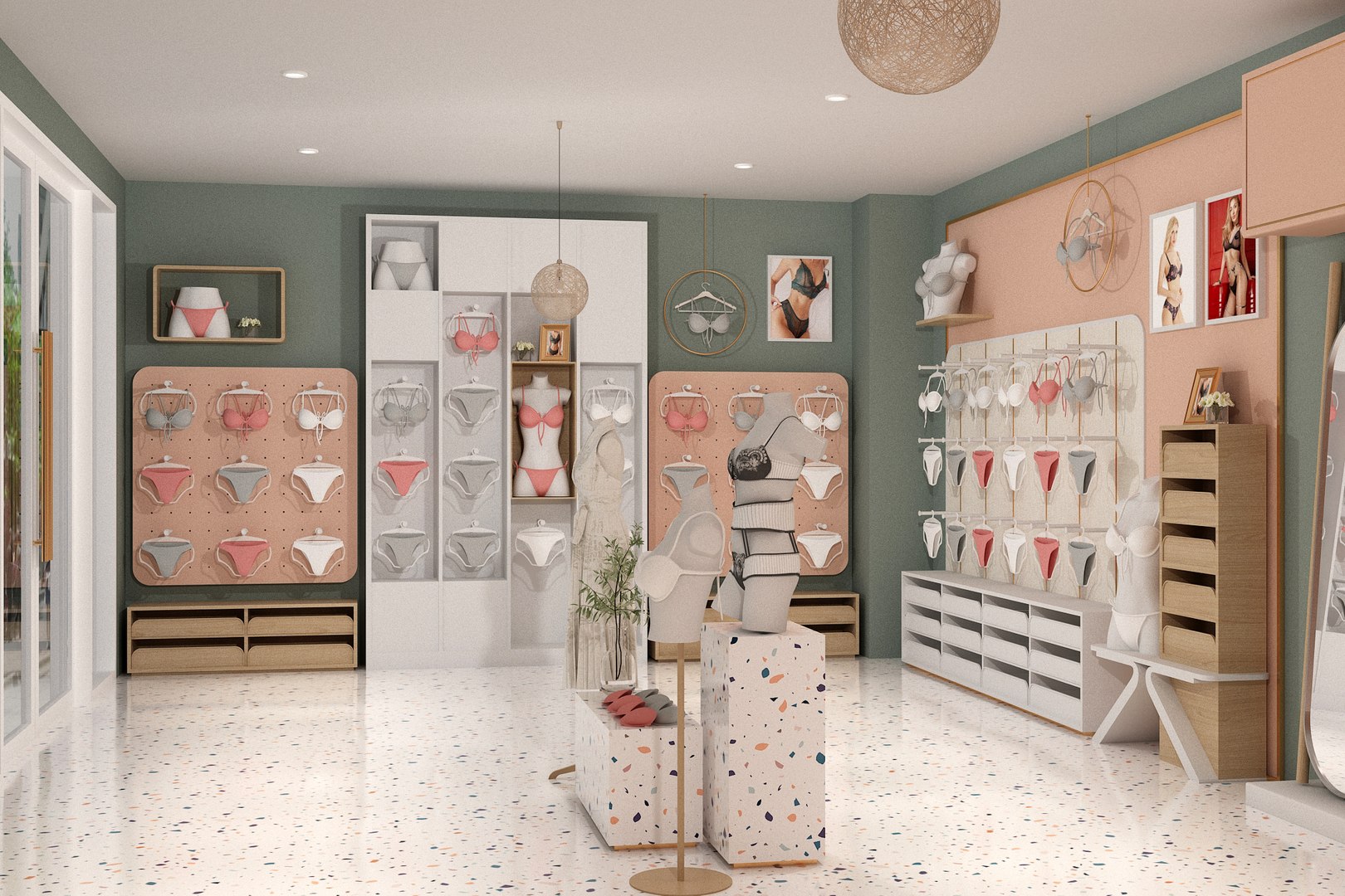 Clothing Store 07 3D model - TurboSquid 1949891