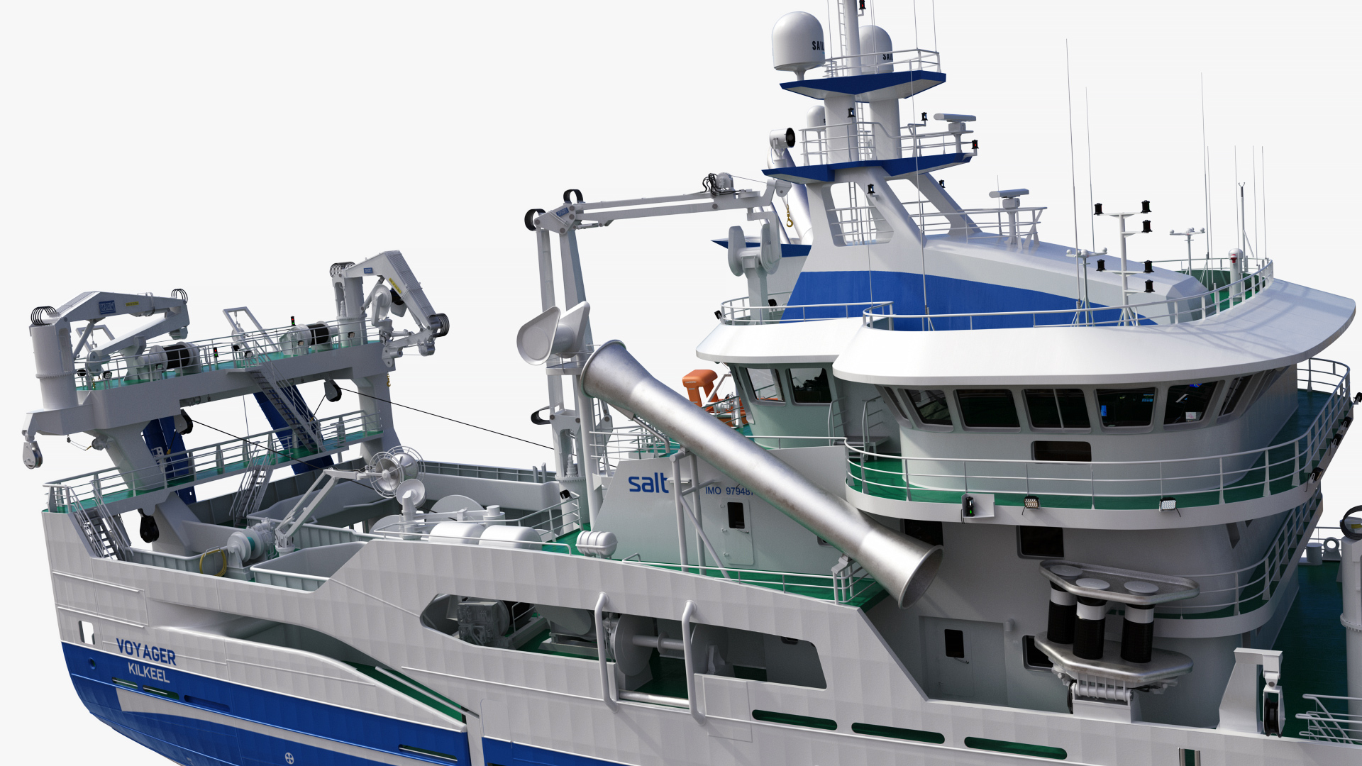Fishing Vessel MFV Voyager N905 Modelo 3D - TurboSquid 1693515