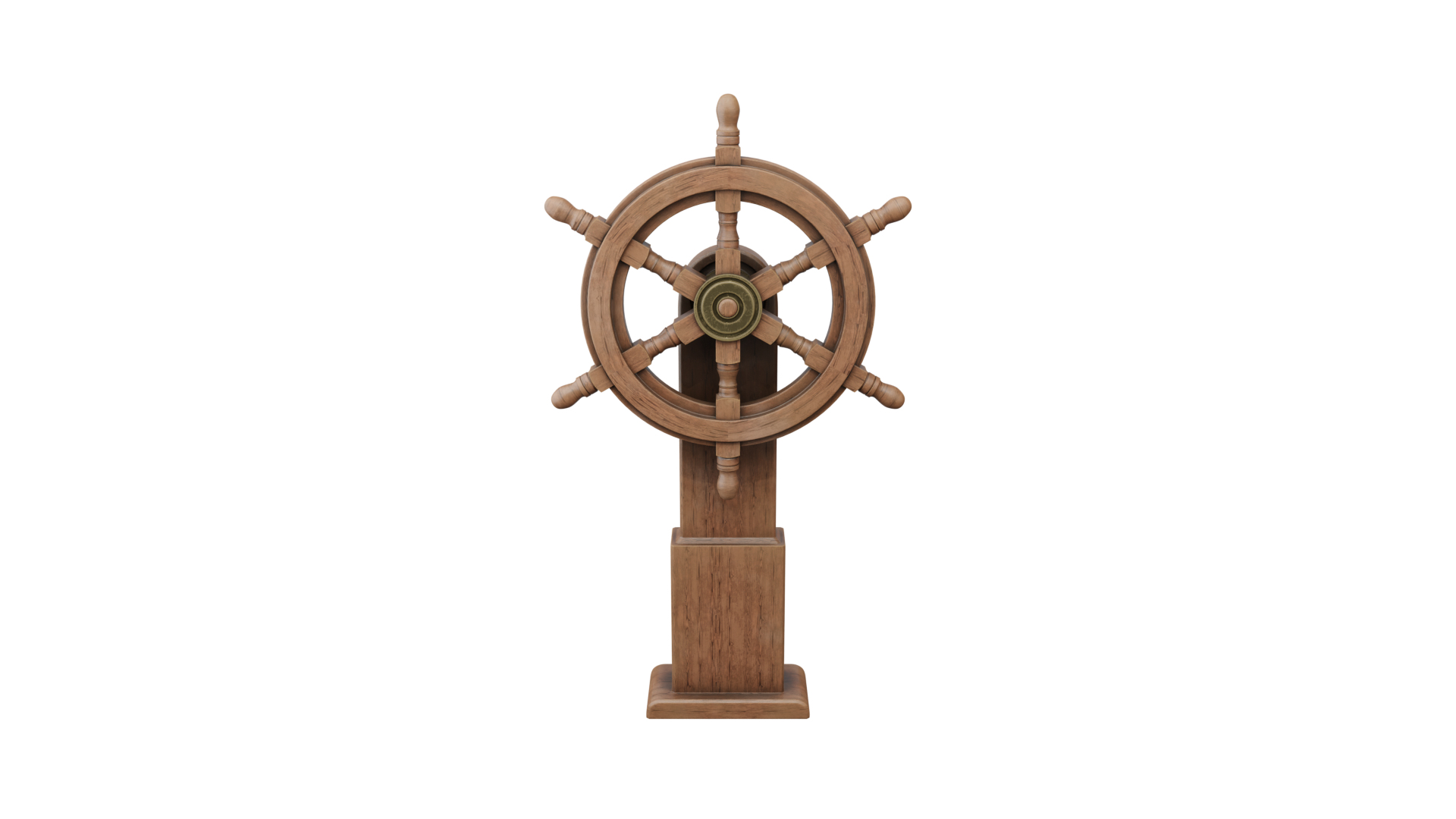 3D Ship Steering Wheel Model - TurboSquid 1976189