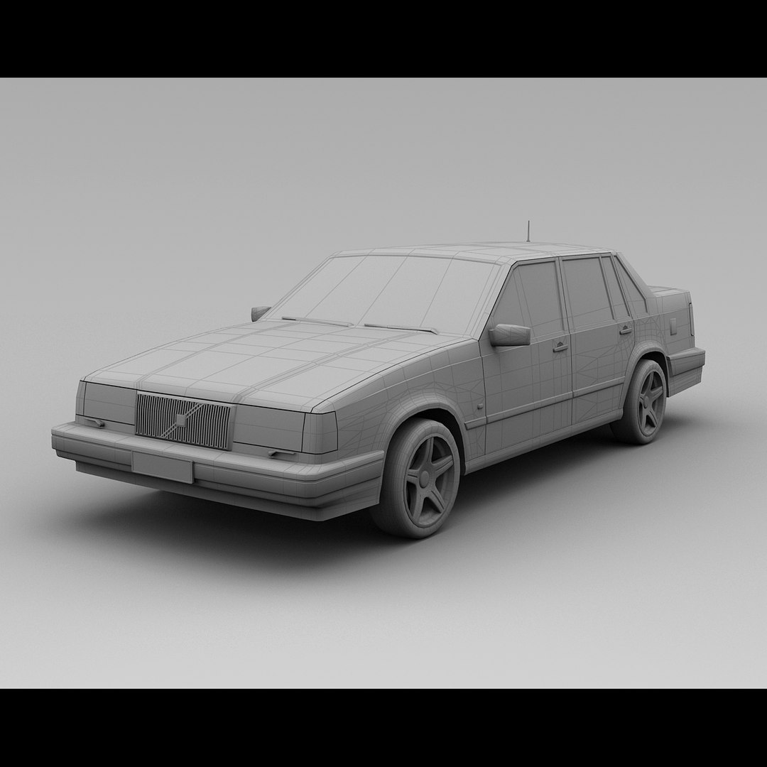960 1993 3d model