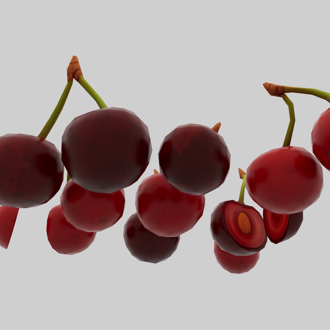 Cherry Model - TurboSquid 2319199