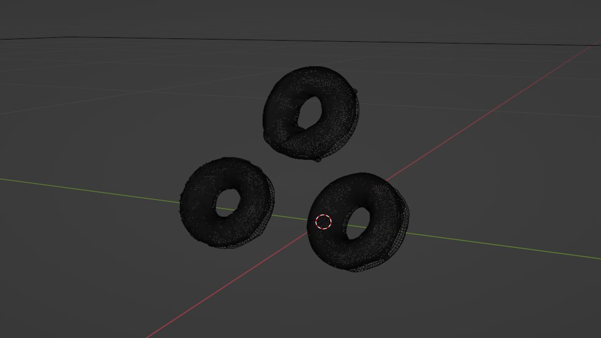 3D Basic 3-variation Donut Model - TurboSquid 1990278