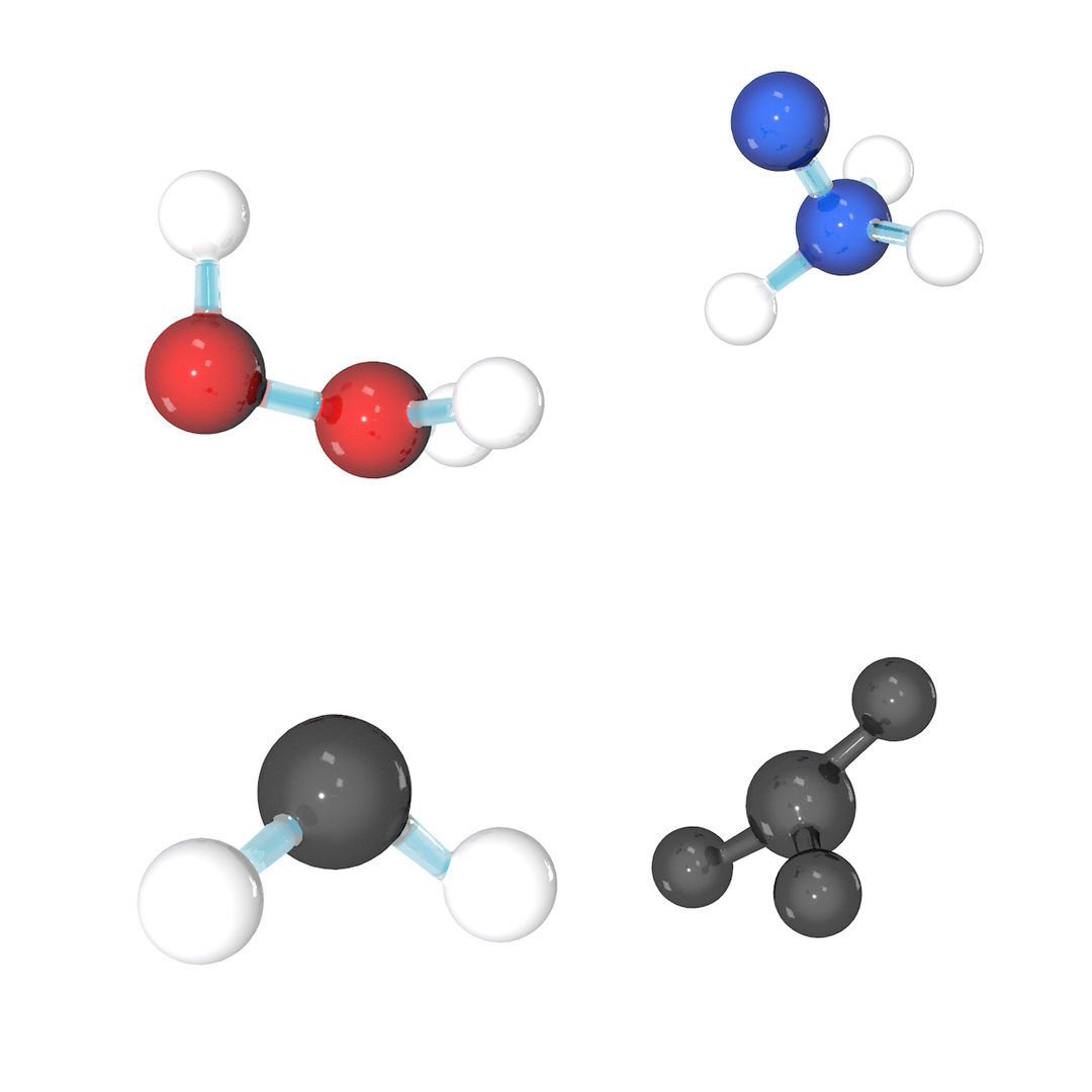 Molecule Oil Modeled 3D - TurboSquid 1385890