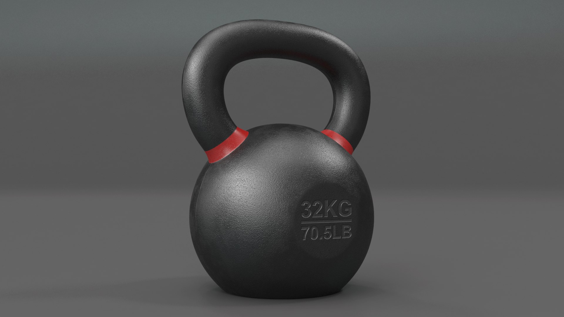 3D kettleball 32kg - TurboSquid 1441869