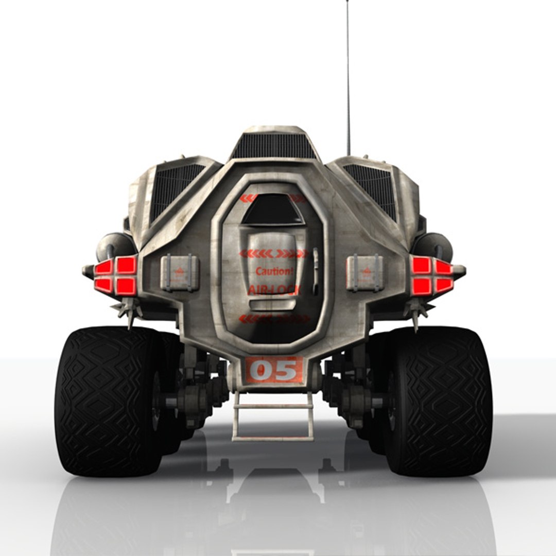 Moon Buggy 3d Max