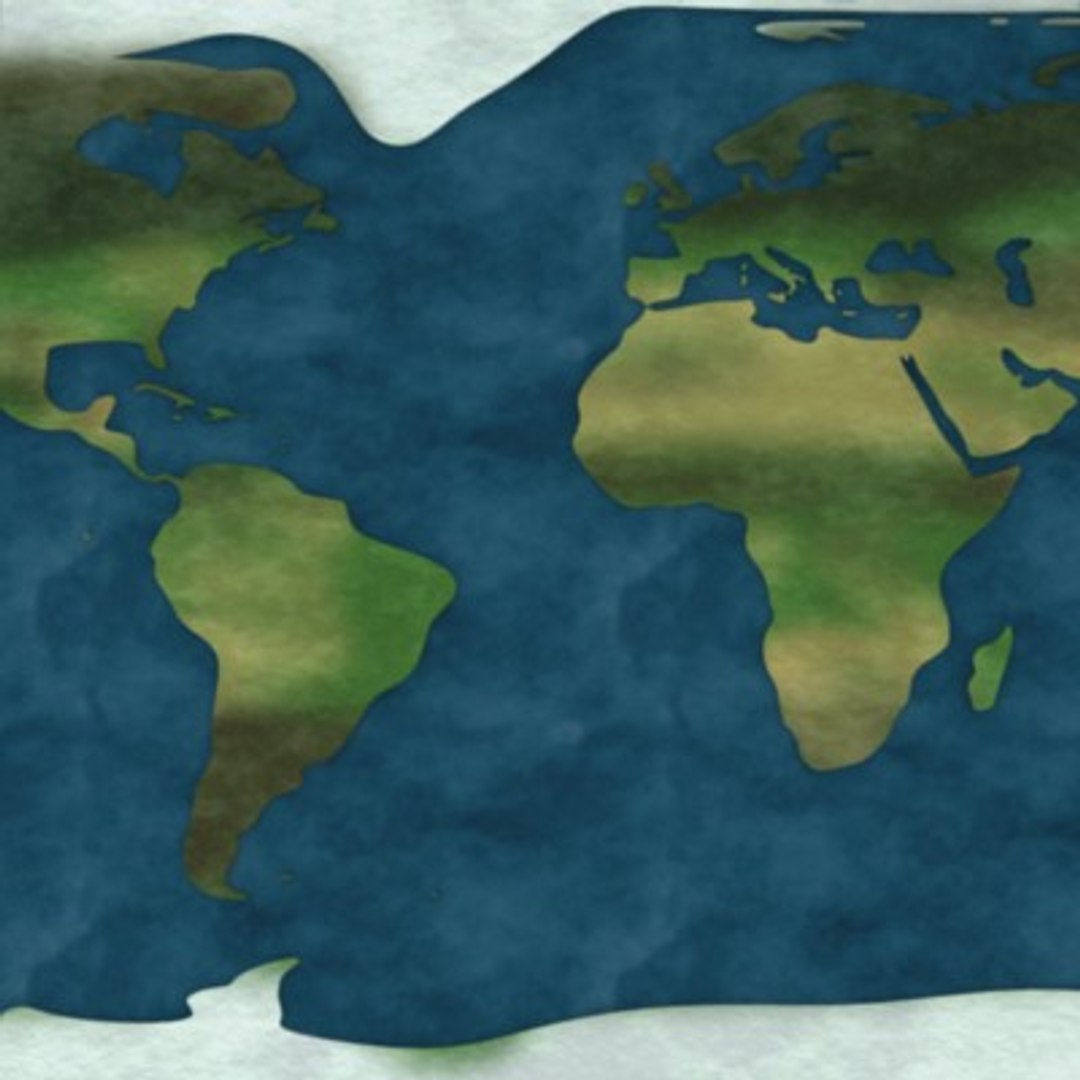 cartoon world 3d model