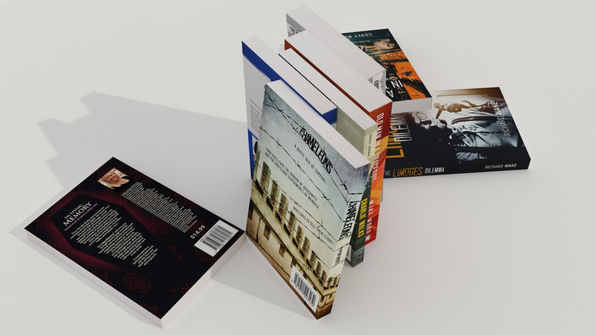 Books pocketbooks and magazines 3D model - TurboSquid 1901070