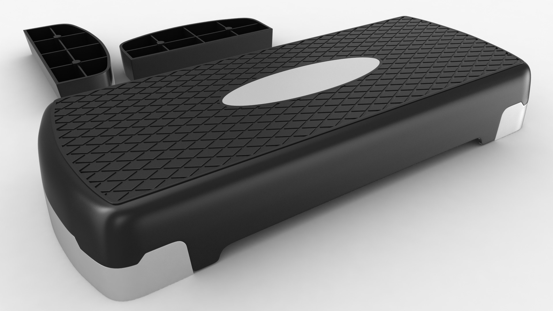 Realistic Exercise Step 3D - TurboSquid 1460313